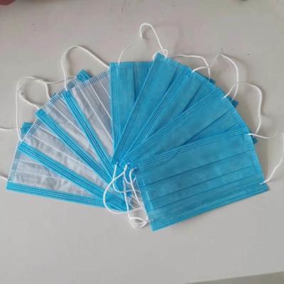 China 3ply Surgical Disposable Face Masks  Civil 3ply disposable mask CE and FDA certification for sale