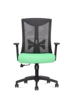 China Full Mesh Adjustable Computer Chair Mid Back Silla De Oficina Staff Meeting Work Chair for sale