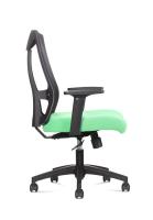 China Full Mesh Adjustable Computer Chair Mid Back Silla De Oficina Staff Meeting Work Chair for sale