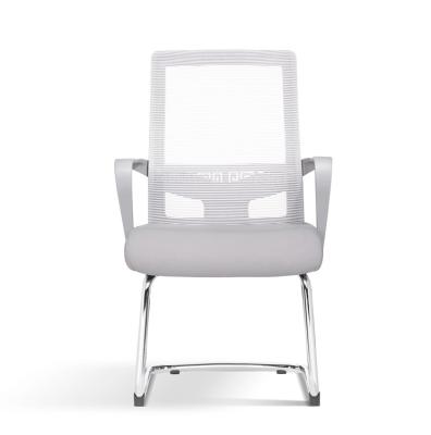 China Gray Ergonomic visitor seating chair meeting chair mesh chair for sale