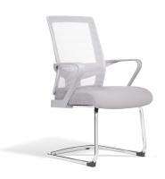China Gray Ergonomic visitor seating chair meeting chair mesh chair for sale