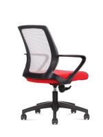 China Medium  Back Red Ergonomic Mesh Executive Chair, with Lumbar Support put in the office for sale