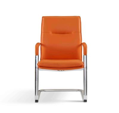 China Orange Executive Revolving High Back Home Office Chair Ergonomic Desk Chair Mesh Computer Chair With Lumbar Support for sale