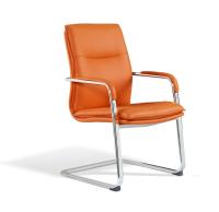 China Orange Executive Revolving High Back Home Office Chair Ergonomic Desk Chair Mesh Computer Chair With Lumbar Support for sale