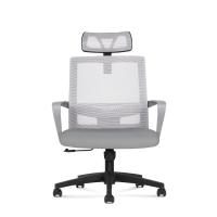 China High Back Gray  Ergonomic Mesh Executive Chairs with Lumbar Support put for home  working for sale