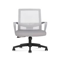 China Mid Back Gray Ergonomic Mesh task Chairs, with Lumbar Support put in home for sale