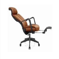 China 129cm Leather Reclining Desk Classic Executive Chair 170 Degree Ergonomics for sale