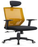 China ergonomic mesh office chairs for office staffs with wheels for sale