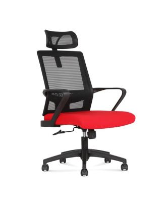 China Grey 24in Swivel Office Chair With Arms 4D Morden 8 Hours Cozy for sale