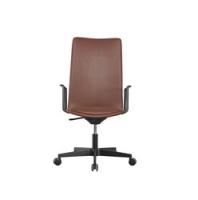 China Apartment Modern Executive Chairs 60mm Black Caster Height Adjustment 3D For Home Office for sale