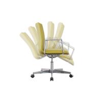 China Mid Back Yellow Hotel Desk Chairs Luxury Executive Chair BIFMA Odm for sale