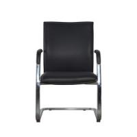 China 2mm Tube Revolving Computer Desk Chair Staff 3d Adjust Without Wheels BIFMA for sale