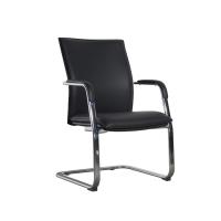 China Executive Office Guest Chairs No Wheels Chrome SS ODM BIFMA for sale