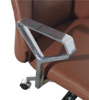 China Sterling Leath Modern Executive Chairs NS Staff Swivel Aluminum for sale