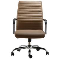 China Middle Back Ergonimic Pu Office Chair Swivel Office Chair for sale