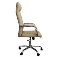 China Factory Customized Presidential High Back Leather Office Chair Fabric Upholstery  Swivel Chair for sale