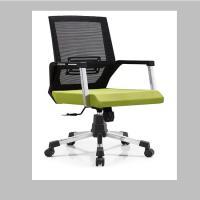 China Ergonomic medium back mesh  chair with fixed armrest，with Lumbar Support for sale