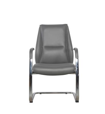 China Brown Real Leather Office Swivel Chairs 3D Adjustable Headres Task Chair Foam Armrest for sale