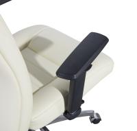 China New Design Pu Leather Office Chair For Boss,Middle Back Leisure Chair for sale