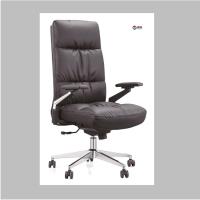 China high-back executive office chair PU leather chair with wheel for sale