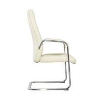 China Fabric Executive Leather Office Swivel Chairs 2.5mm Black Powder BIFMA for sale