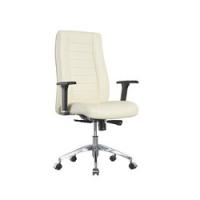 China Fabric Executive Leather Office Swivel Chairs 2.5mm Black Powder BIFMA for sale