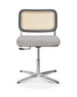 China 0.092CBM Rattan Task Modern Executive Desk Chair 70cm BIFMA for sale