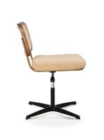 China 0.092CBM Wicker Rattan Desk Ergo Mesh Manager Chair 10.5kg For Staff for sale