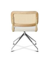 China 4 Star Base Ergonomic  Rattan Office Chairs for sale