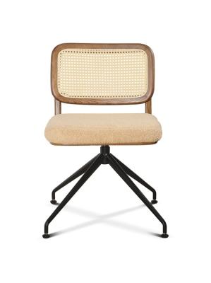 China 0.099CBM White Executive Desk Rattan Computer Chair 72 X 30 X 50 Cm 4 STAR for sale