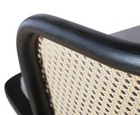 China 3D Adjustable Sophisticated Rattan Comfortable Executive Office Chair On Wheels 75cm for sale