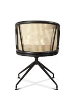 China Executive Office Guest Rattan Office Chairs PU Upholstery 70cm Adjustable 10.5 Kg for sale