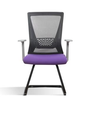 China Executive  Chairs Office Furniture, Metal Frame Breathable Mesh Upholstered Seat Guest Reception Visitors Meeting Chair for sale