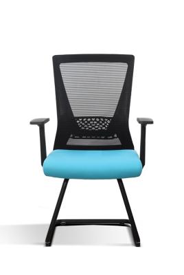 China Metal Frame Breathable Mesh Upholstered Seat Guest Reception Visitors Meeting Chair for sale