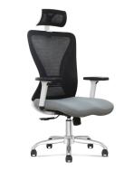 China Executive Swivel Mesh Office Chair With Headrest 4h Cozy Adjustable 3d for sale