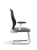 China 0.178CBM Reclining Executive Chair For Back Pain Nylon Armrest 38cm Reception for sale