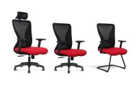 China 30in Big And Tall Mesh Office Swivel Chair Lumbar Support BIFMA for sale