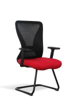 China Metal Frame Desk Mesh Office Swivel Chair 0.178CBM Black Nylon 60cm for sale