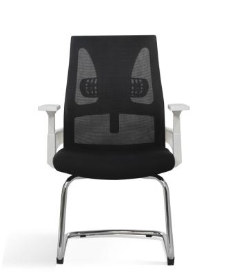 China Visitor Modern Mesh Office Swivel Chair With Wheels 2ft Five Star Armrest 0.178CBM for sale