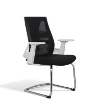China Visitor Modern Mesh Office Swivel Chair With Wheels 2ft Five Star Armrest 0.178CBM for sale