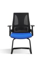 China Blue 256'' Funria Ergonomic Mesh Office Swivel Chair Resists Abrasion for sale