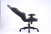 China Executive Swivel Tilt Black And Gold Executive Chair Massage 0.169CBM 84 X 65 X 31MM Lumbar Support for sale