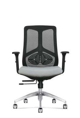 China 25'' Clatina Ergonomic High Swivel 112 Cm  Medium Back Revolving Chair Lumbar Support for sale