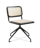 China Cane Executive Ergonomic Rattan Office Chairs 720mm 4 Star 0.099CBM for sale
