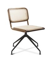 China Cane Executive Ergonomic Rattan Office Chairs 720mm 4 Star 0.099CBM for sale
