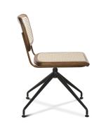 China 30'' Rattan Office Chairs 0.099CBM Executive Meeting Room Chairs Library Workshop for sale