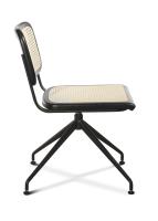 China 30'' Rattan Office Chairs 0.099CBM Executive Meeting Room Chairs Library Workshop for sale