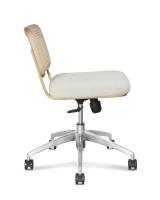 China Cane Executive Rattan Office Chairs 0.121CBM  PP Height Adjustment  For Home 360 Deg for sale