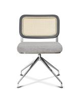 China 0.099CBM White Executive Desk Rattan Computer Chair 72 X 30 X 50 Cm 4 STAR for sale
