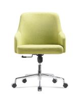 China Green Task Ergo Executive Office Chair Lumbar Support Brown BIFMA ODM for sale